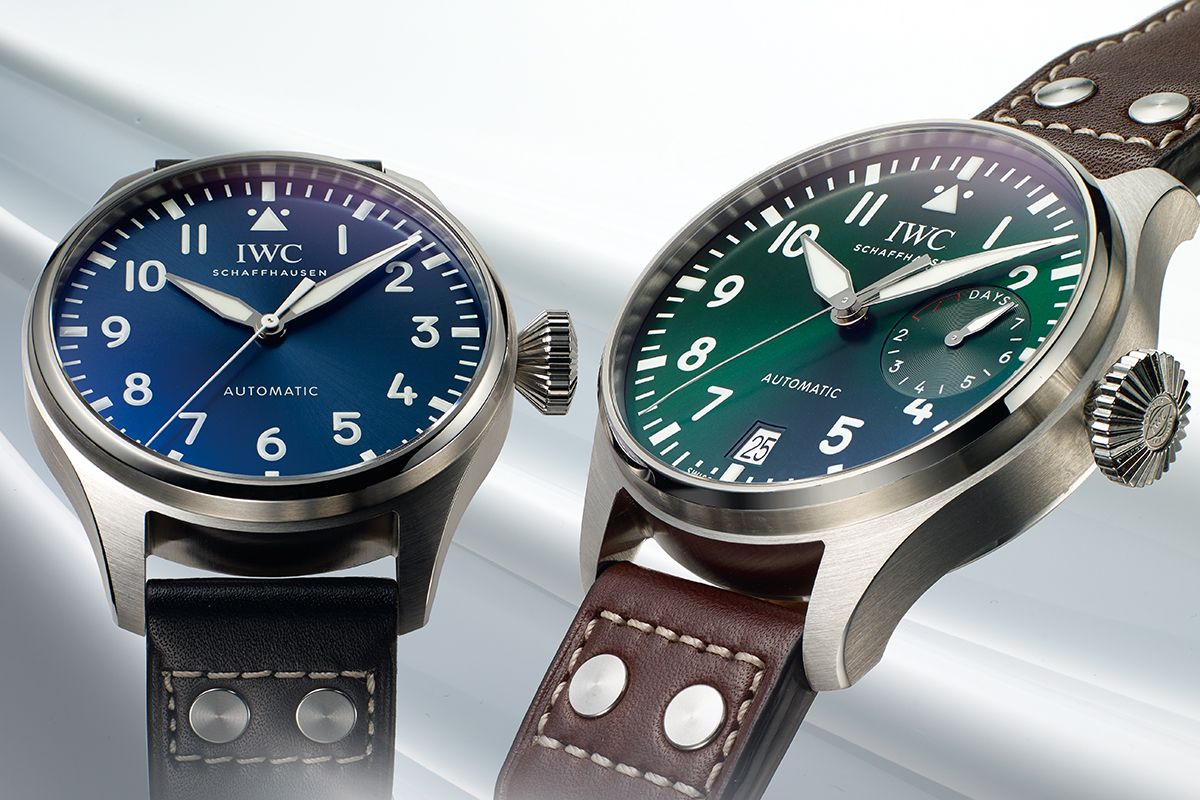 IWC／パイロットのための潔い機能美が、艶めくメタリックなカラーに輝く | ENGINE (エンジン) |クルマ、時計、ファッション、男の ...